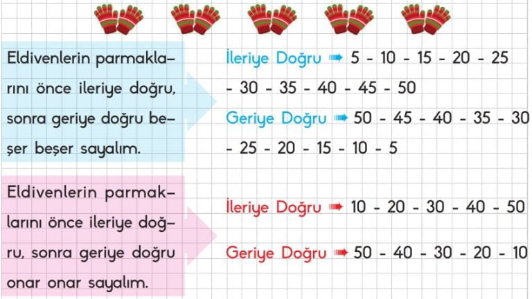 2. Sınıf Ritmik Sayma Konu Anlatımı Etkinlikleri Çalışma Kağıdı