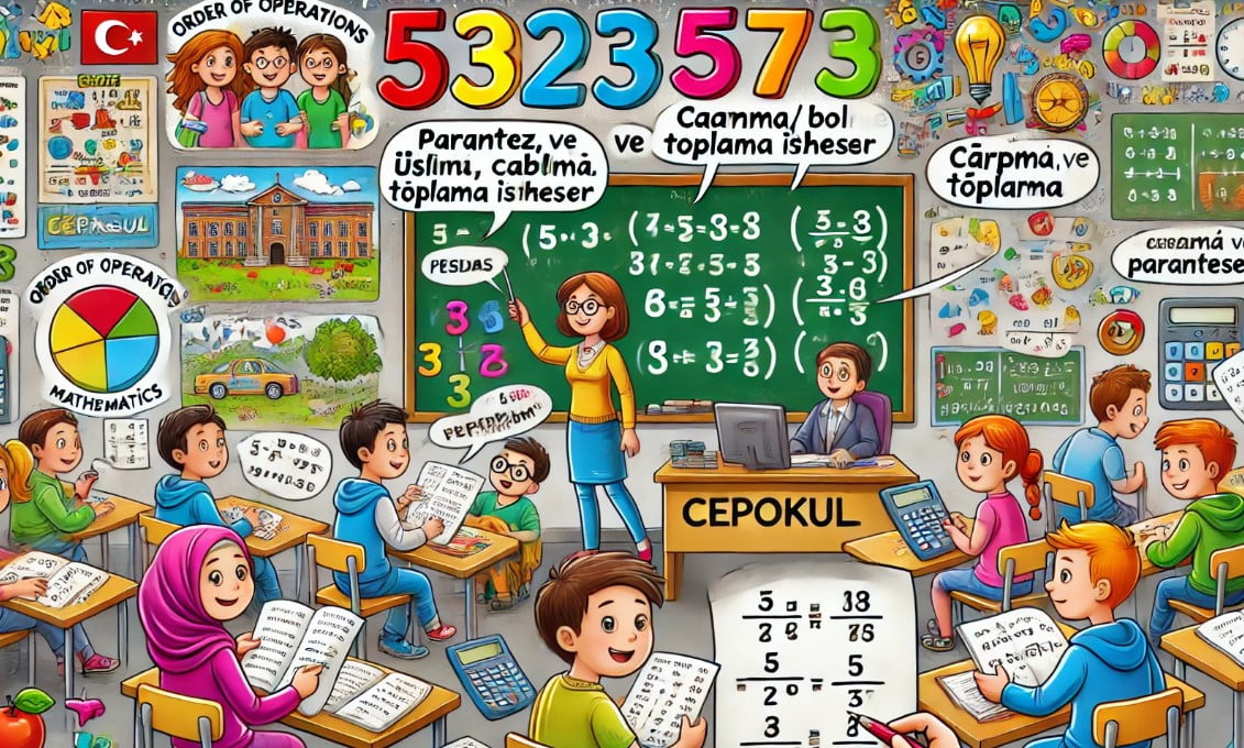 5. Sınıf İşlem Önceliği Konu Anlatımı Çalışma Kağıdı Parantezli İşlemler