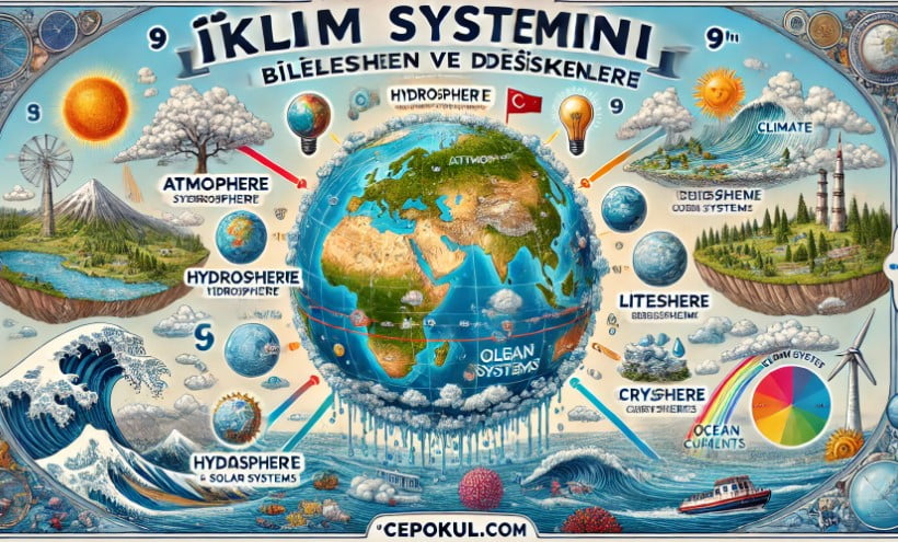 9. Sınıf İklim Sisteminin Bileşen ve Değişkenleri Konu Anlatımı Özet