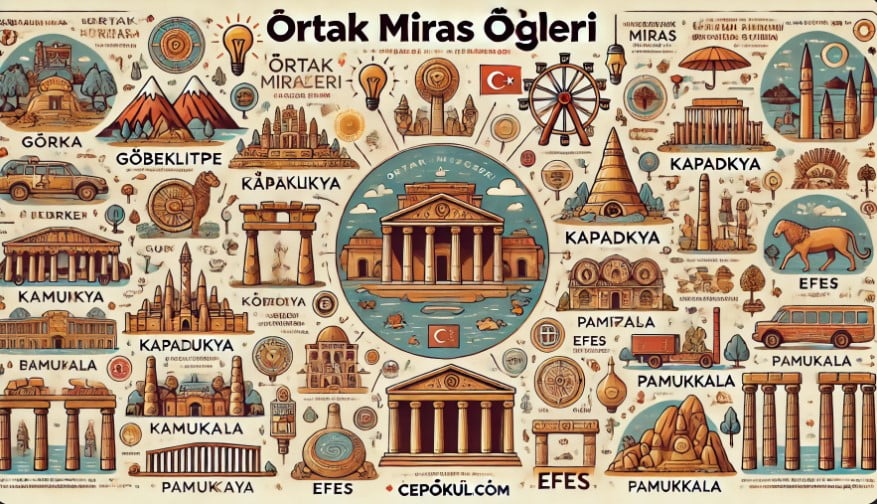 5. Sınıf Ortak Miras Ögeleri konu anlatımı özet ders notu